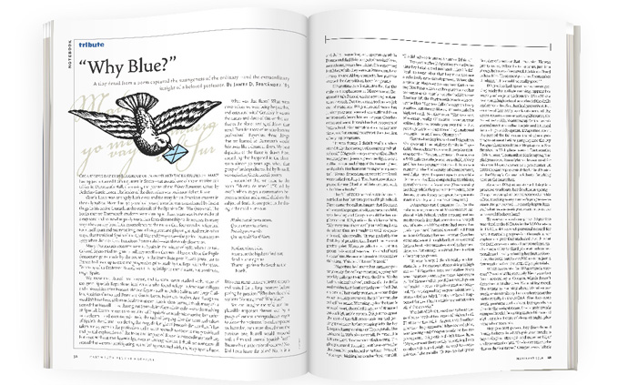 “Why Blue?” | Dartmouth Alumni Magazine