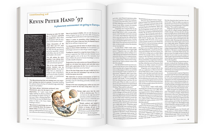 Kevin Peter Hand ’97 | Dartmouth Alumni Magazine