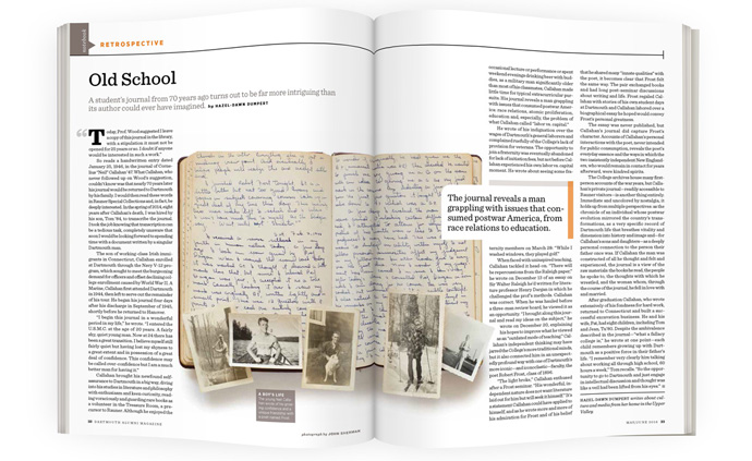 Old School | Dartmouth Alumni Magazine