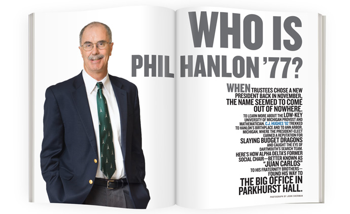 The New President | Dartmouth Alumni Magazine