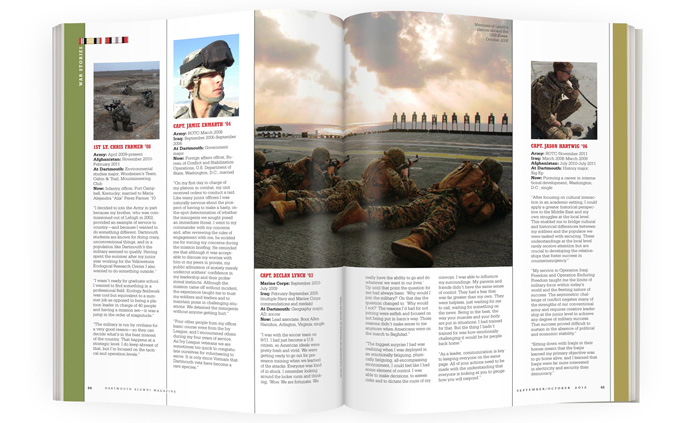 Call Of Duty (part 3) | Dartmouth Alumni Magazine